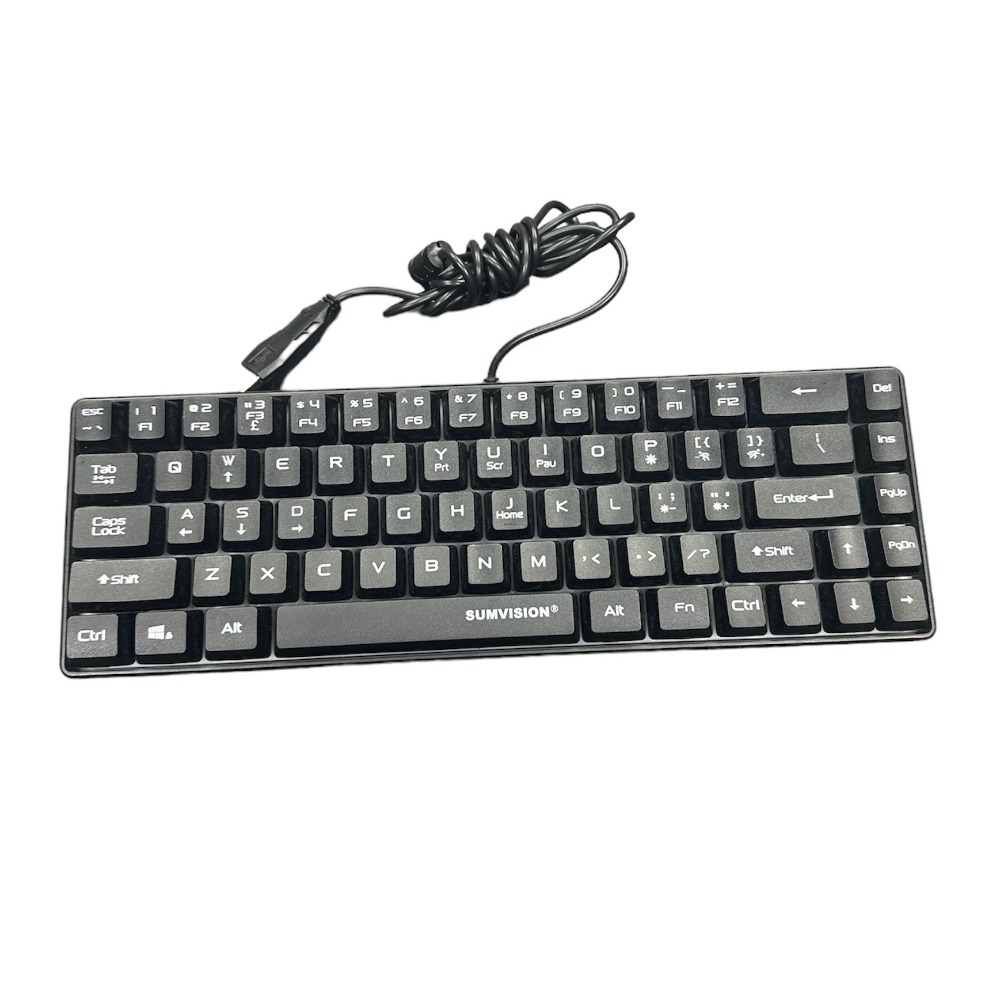 Pre-owned Sumvision Seeker Destroyer Mini 60% RGB Backlit Wired Gaming ...